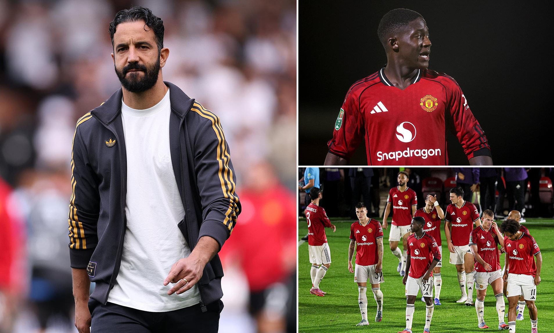 Man United boss Ruben Amorim admits 'sometimes I want to quit ...