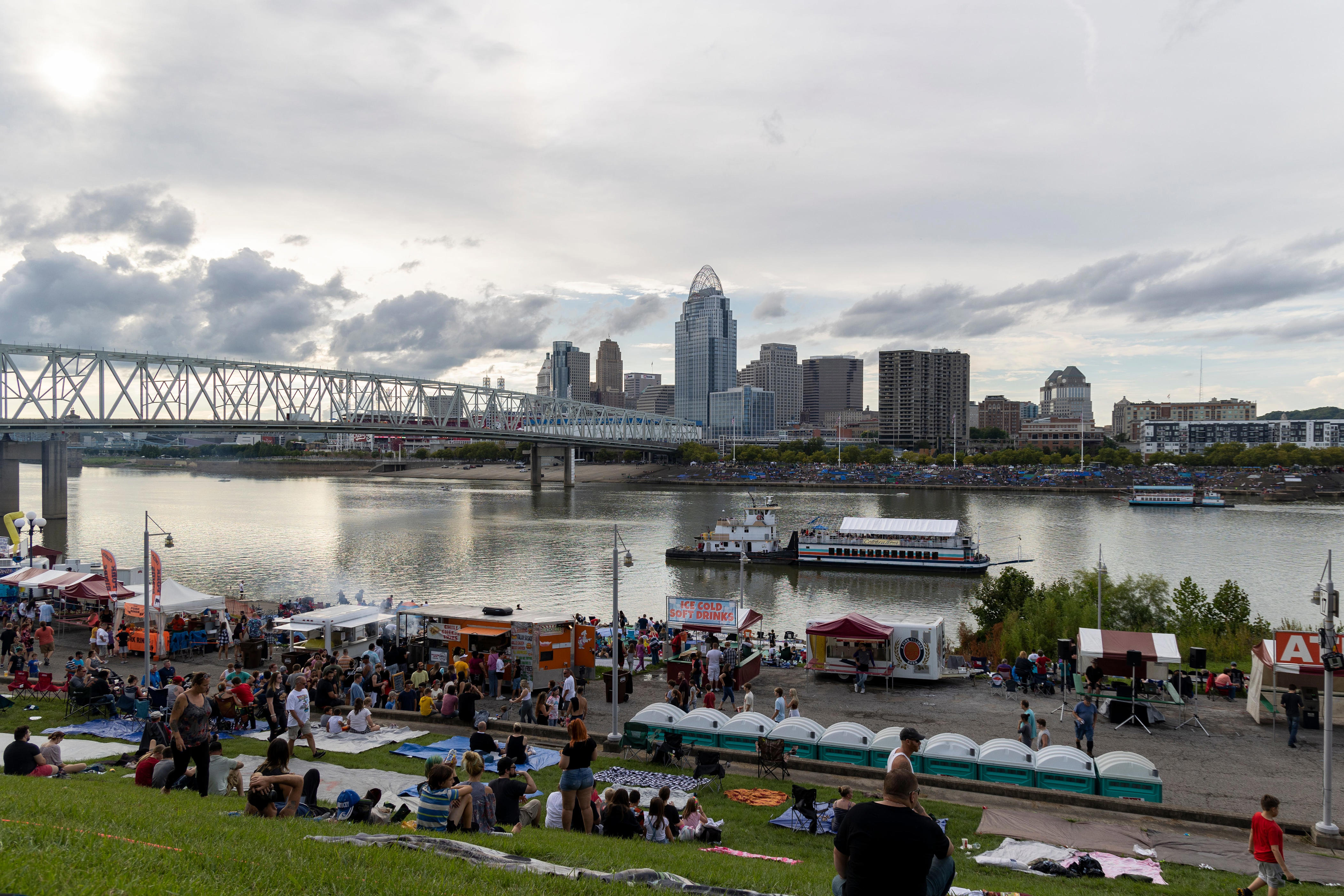 These Cincinnati, NKY roads will close for Riverfest and the WEBN Fireworks
