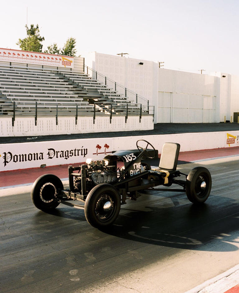 Modern dragsters owe their origins to this modded Model T