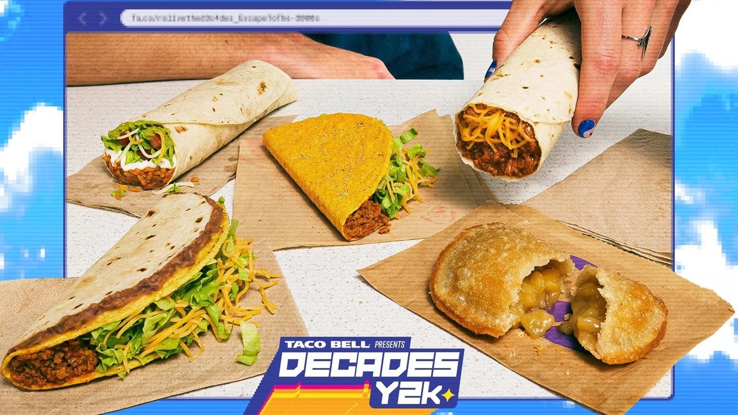Taco Bell to launch Decades Y2K Menu