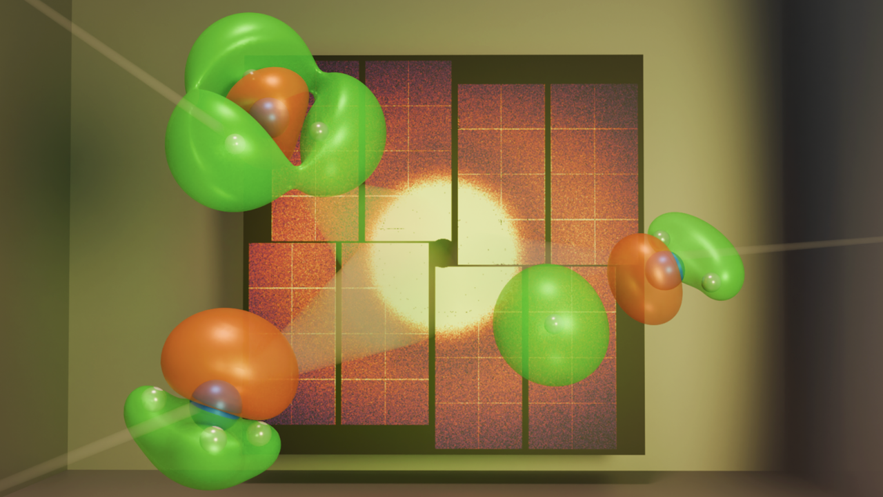 Scientists watch a single electron move during a chemical reaction for ...