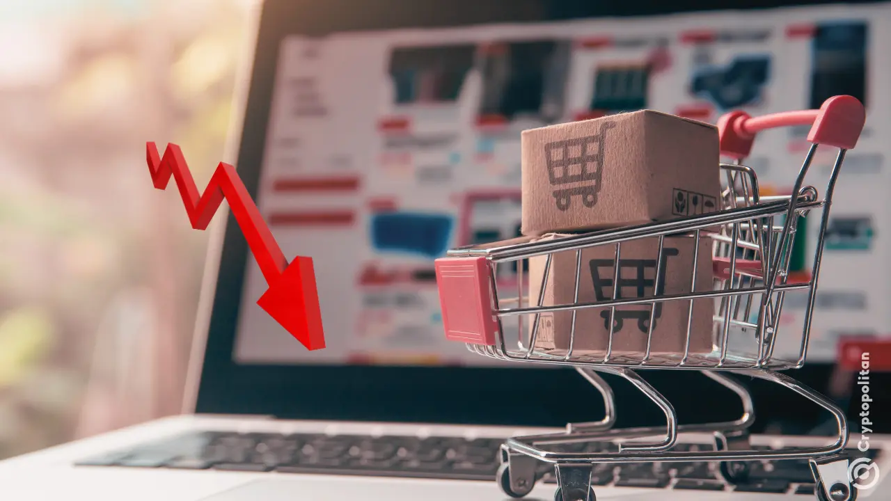 Consumer sentiment fell to a three-month low of 58.2 in August, down ...