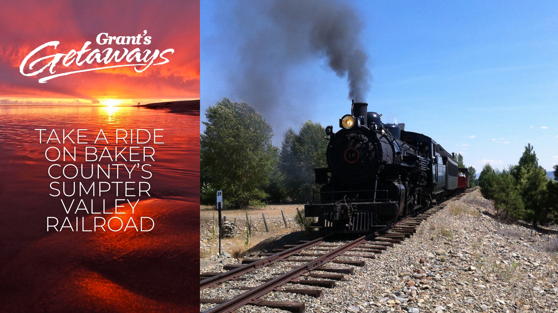 Couple transforms backyard into mini railroad that visits Oregon's past