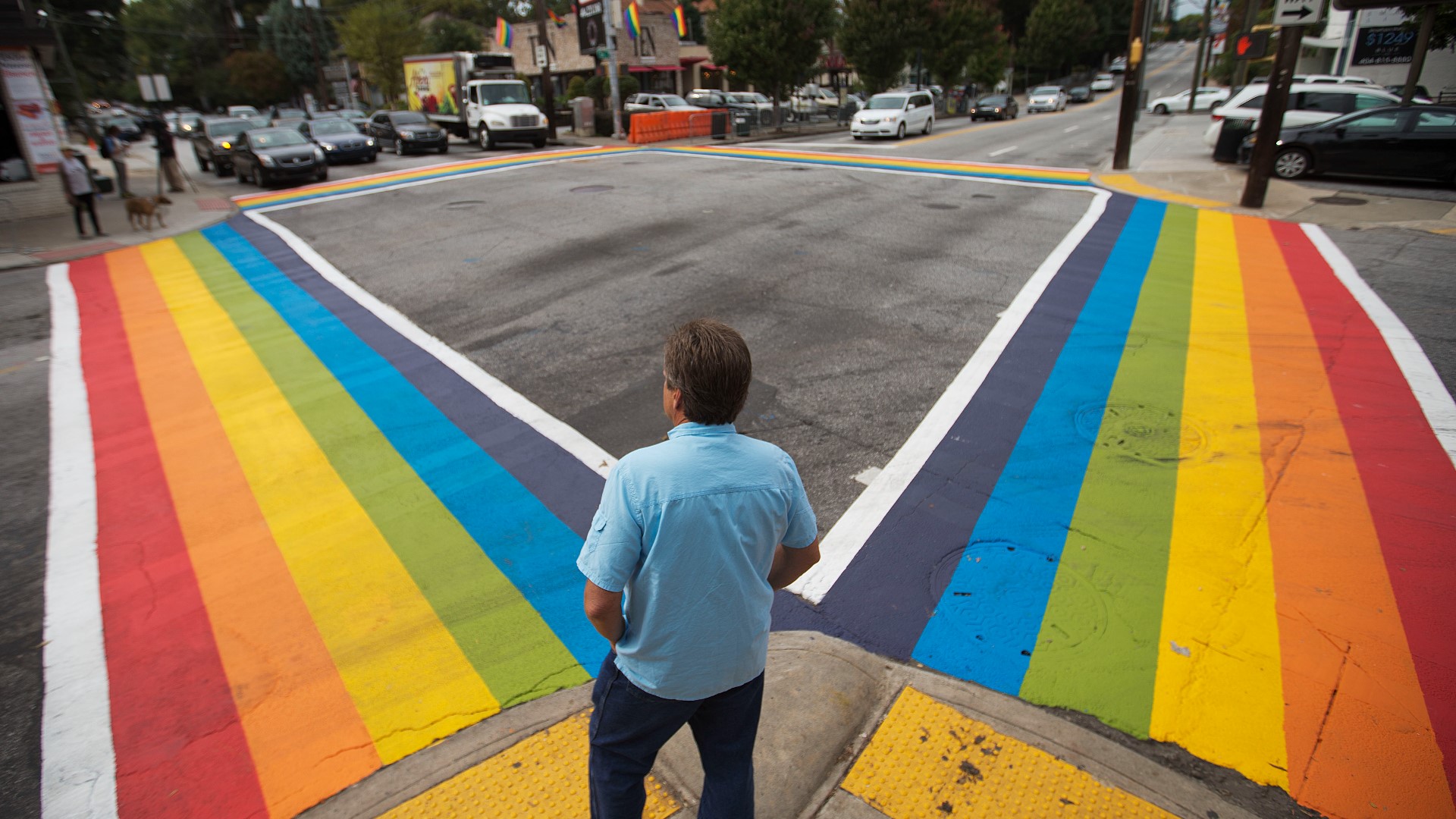 Atlanta's rainbow crosswalk stays despite federal push for removal ...