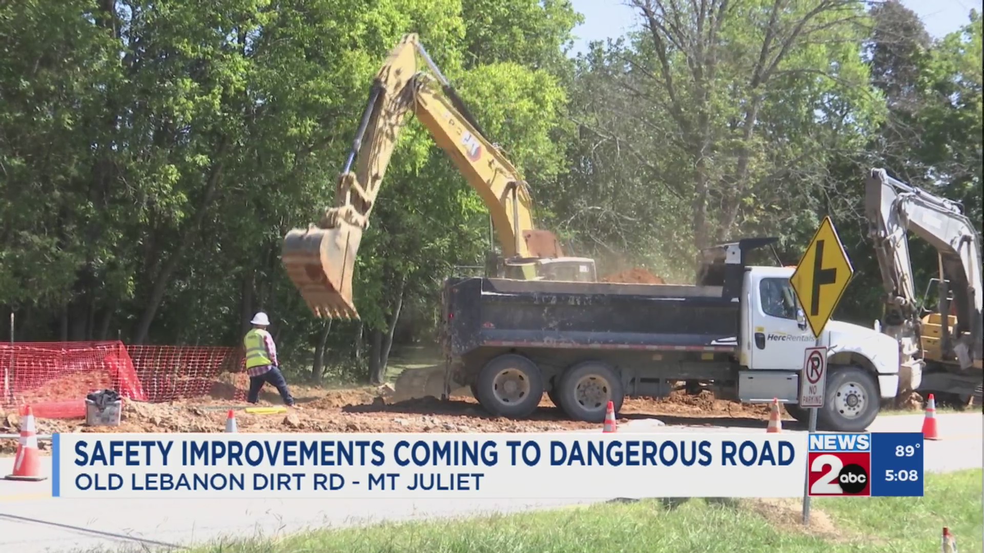 Safety improvements coming to Old Lebanon Dirt Road