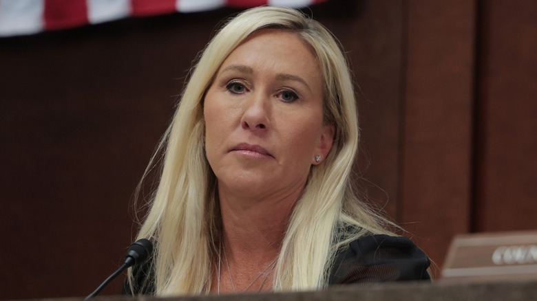 Security Footage Shows Marjorie Taylor Greene's Tense Interaction With ...