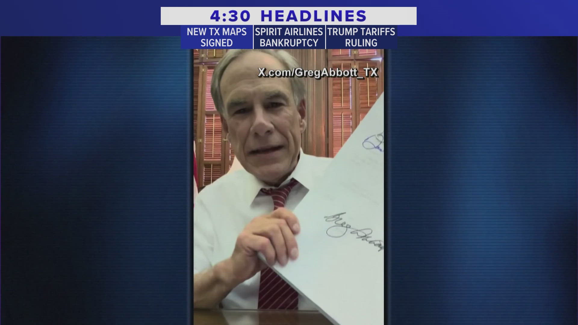 Gov. Greg Abbott signs new Republican-drawn congressional map