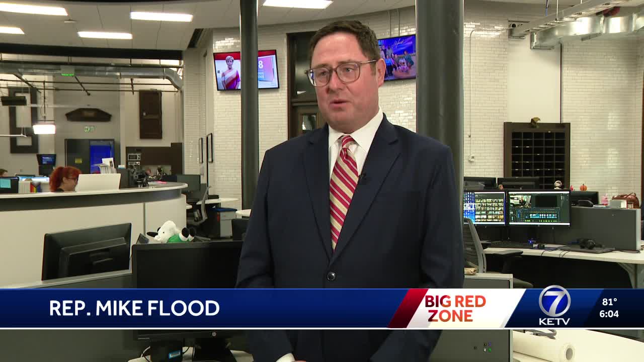 Nebraska Congressman Mike Flood gives his predictions for Husker ...