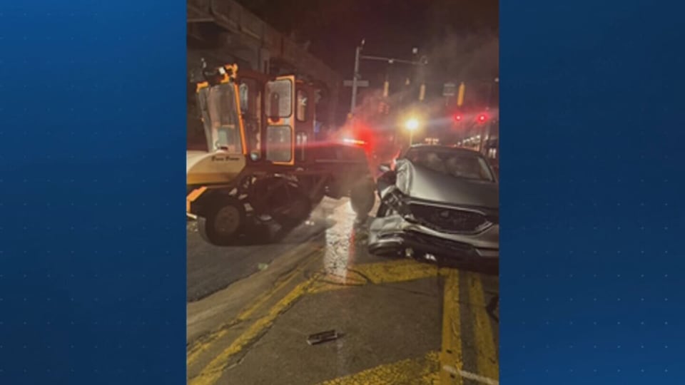 Woman accused of hitting person with her vehicle, crashing into ...
