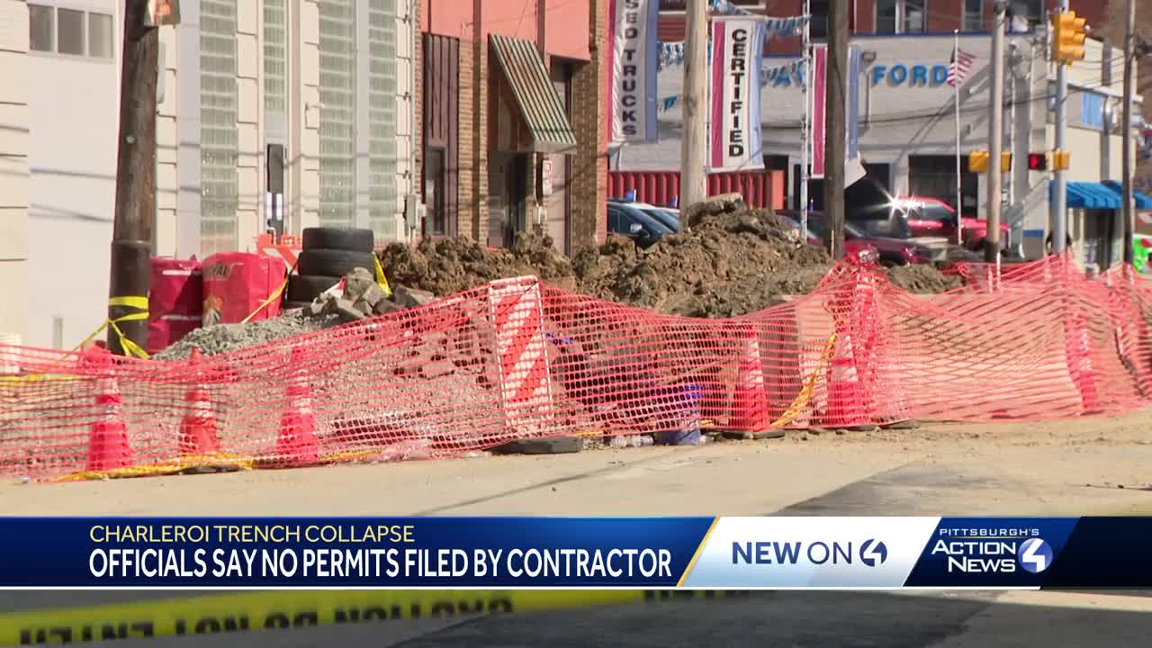 No permits filed for work at site where trench collapsed in Charleroi ...