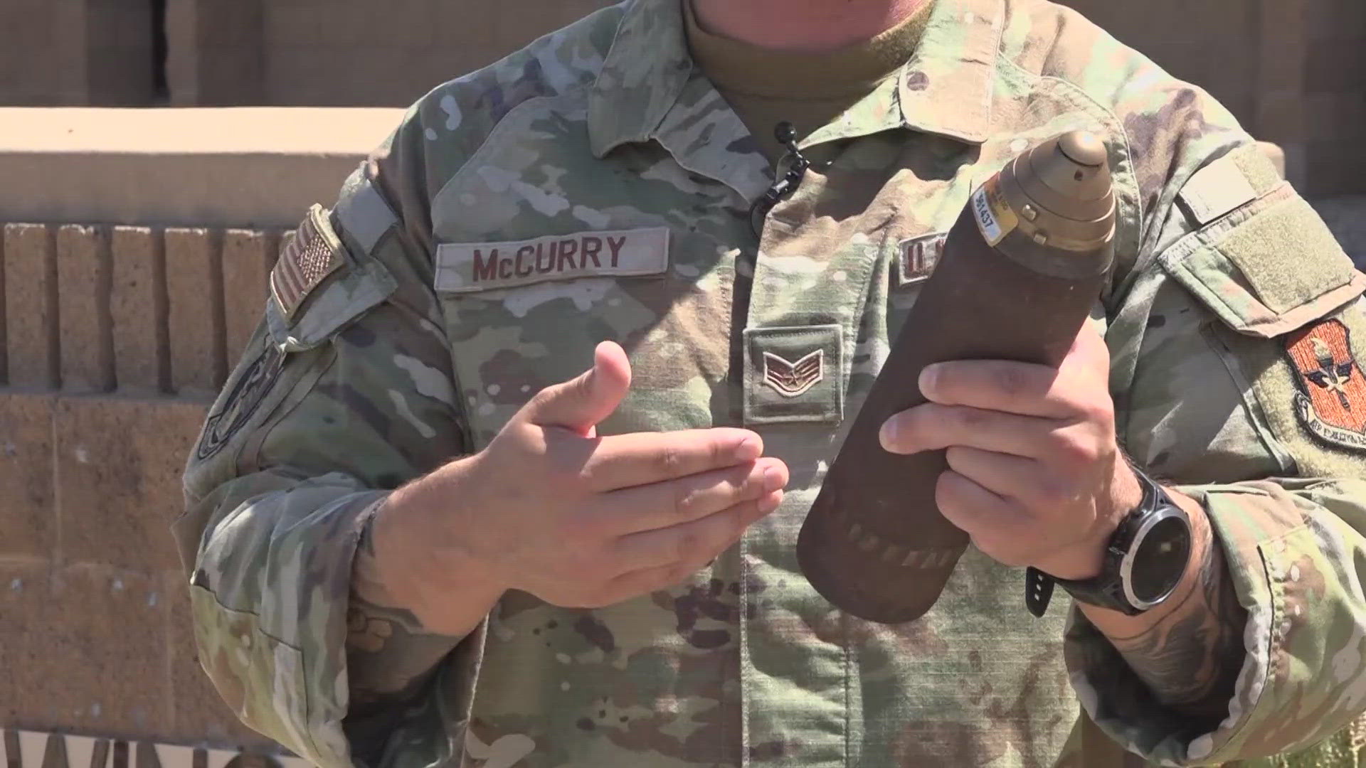 Luke AFB destroys 'live' bomb brought to base