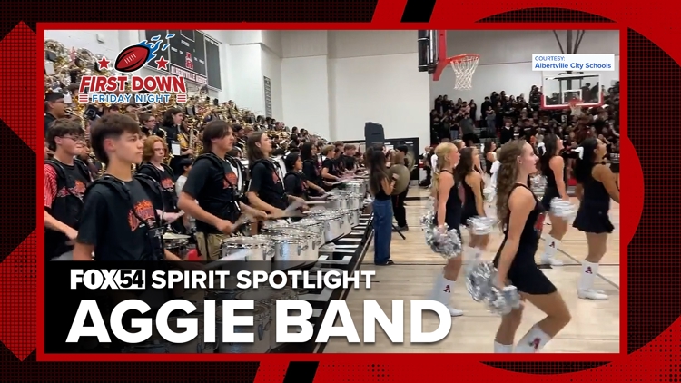 Spirit Spotlight: The Albertville High School Aggie Band