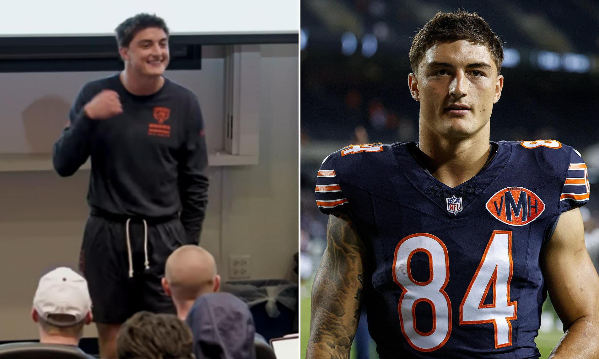 NFL fans can't get enough of Bears tight end Colston Loveland's rookie ...