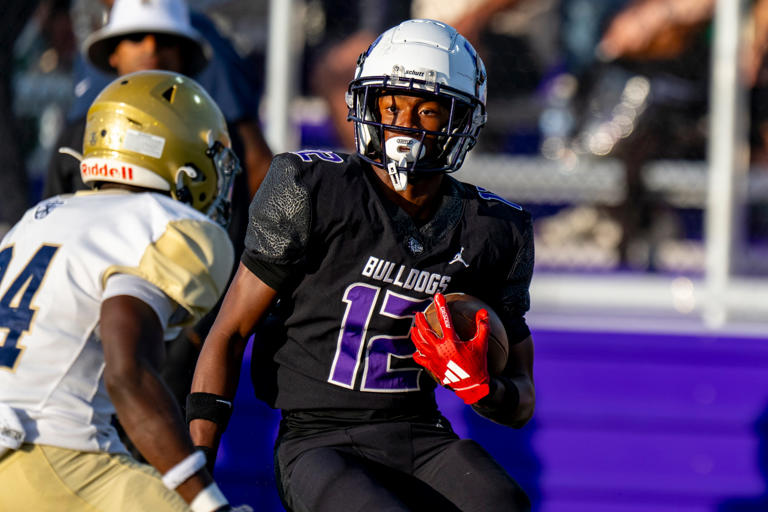 On board for Indiana football. Brownsburg WR Branden Sharpe commits to ...