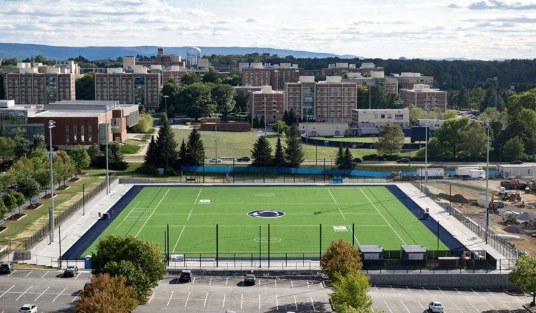 What's the new, temporary seating like in Beaver Stadium? Here's a ...