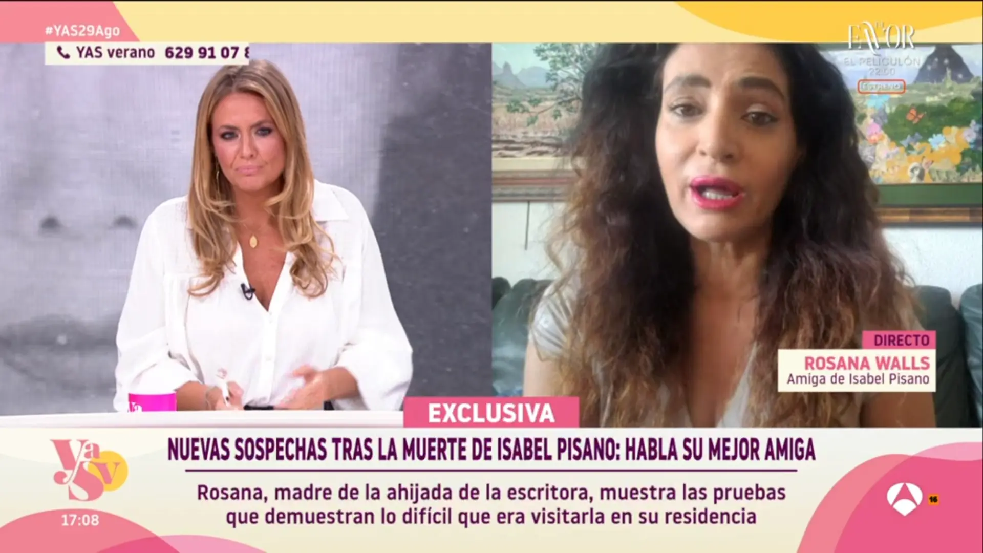 Una amiga de Isabel Pisano habla sobre quienes la acompañaban en los ...