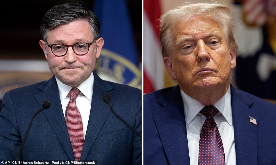 Johnson pushes back on polls on Trump's domestic agenda