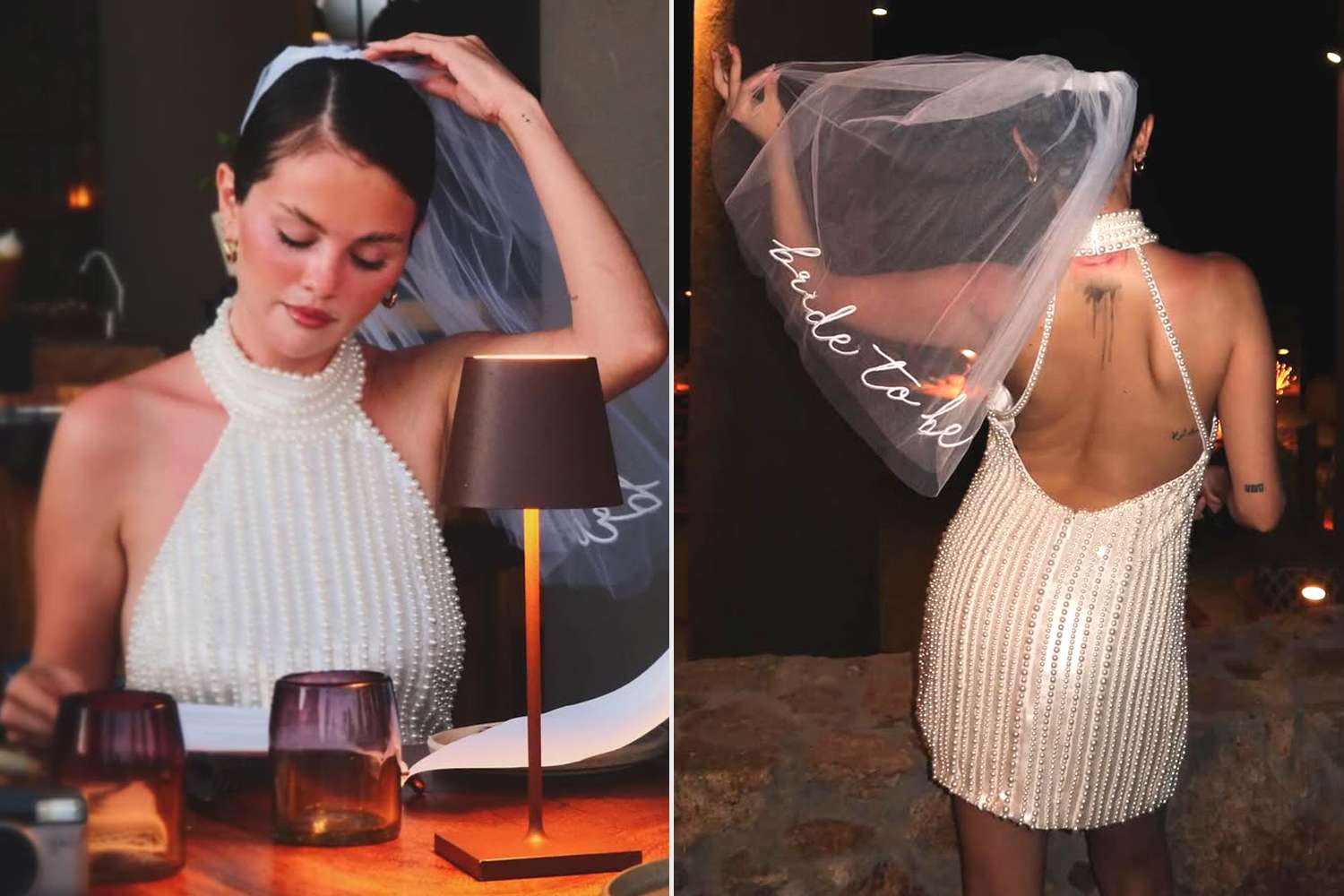 Selena Gomez Rocks $1,498 Backless White Mini Dress for Bachelorette Party