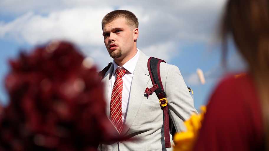 Nobody is happier for Gophers' QB Drake Lindsey than Max Brosmer