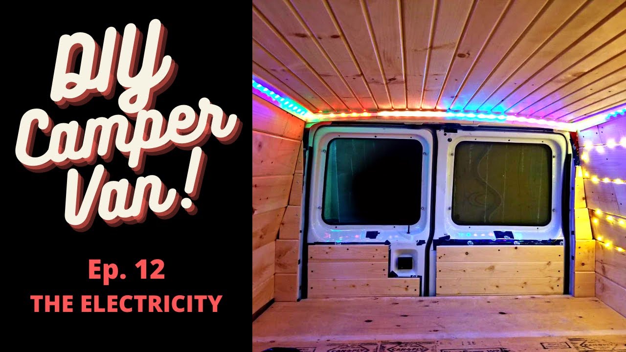 I installed LED lights in my van!💡