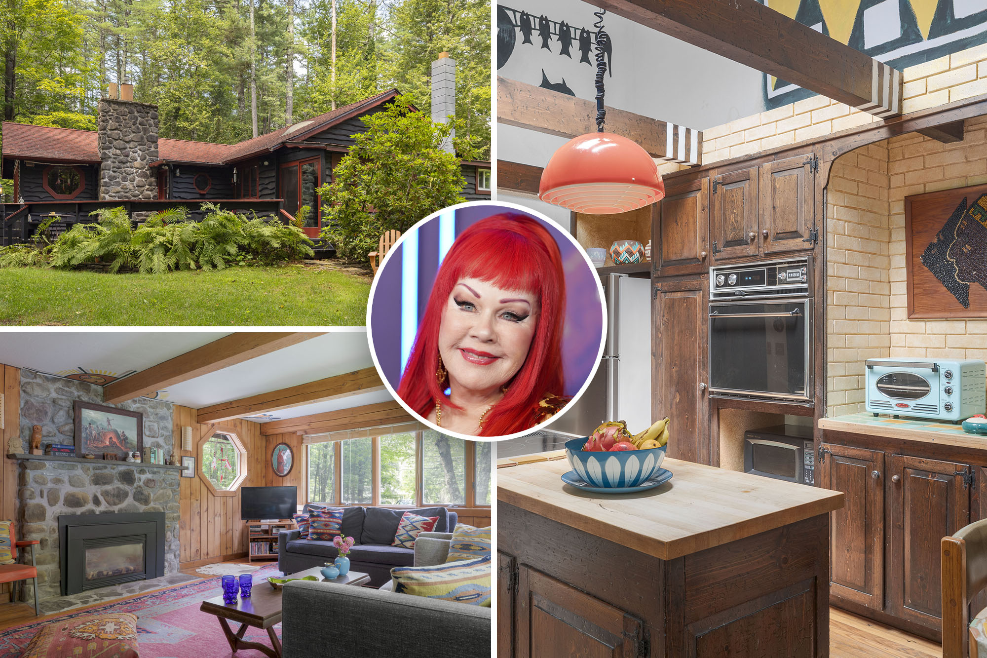 B-52s legend looks to sell her rustic New York cabin for $750K ...