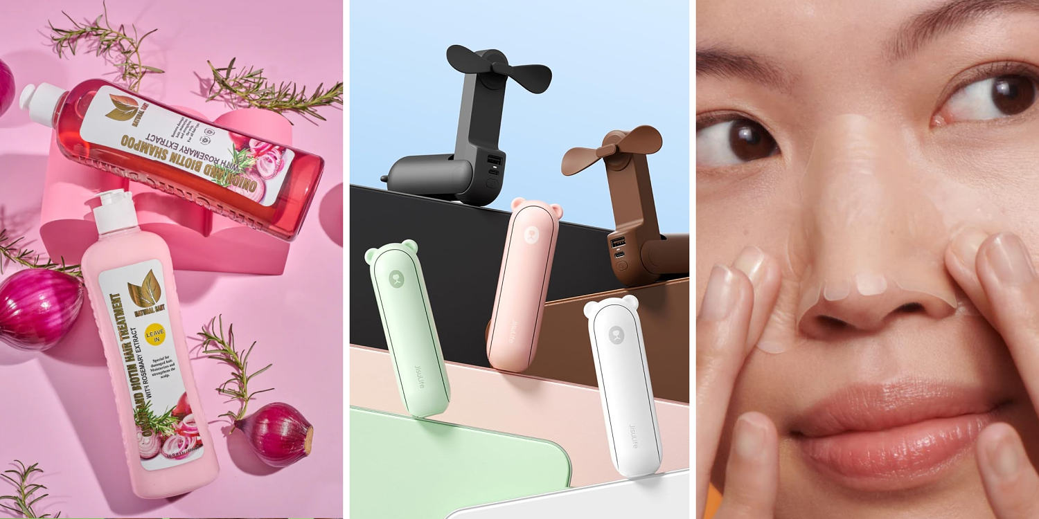Mini fans, onion shampoos, filtered showerheads and more — what ...