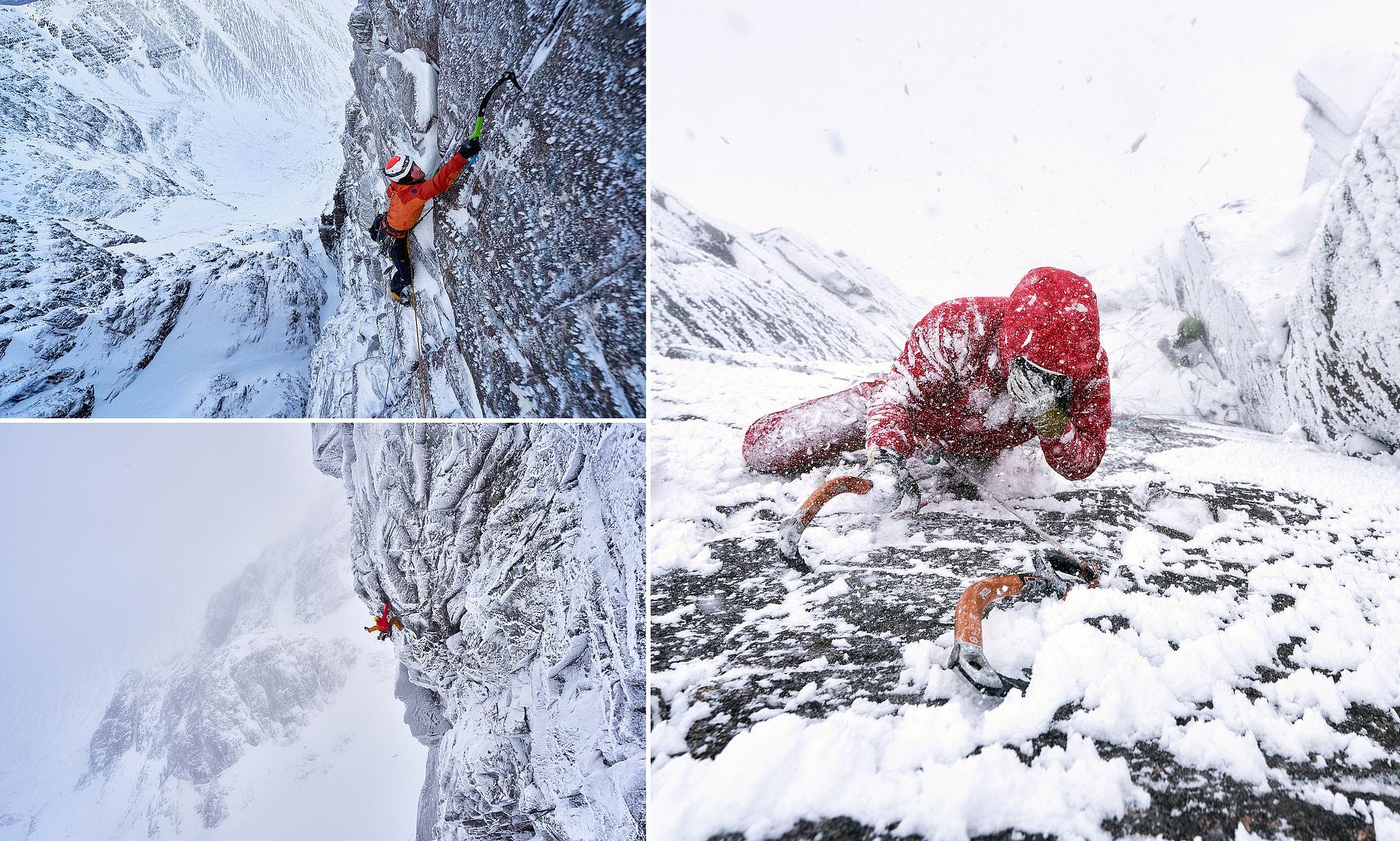 View to a chill! New book showcases Scotland's terrifying climbing ...