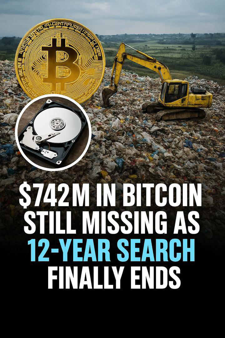 Bitcoin Mystery Ends: $742M Hard Drive Finally Recovered