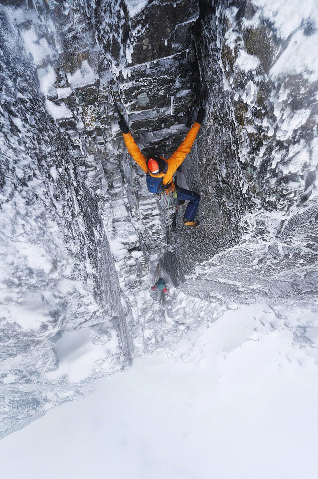 View to a chill! New book showcases Scotland's terrifying climbing ...