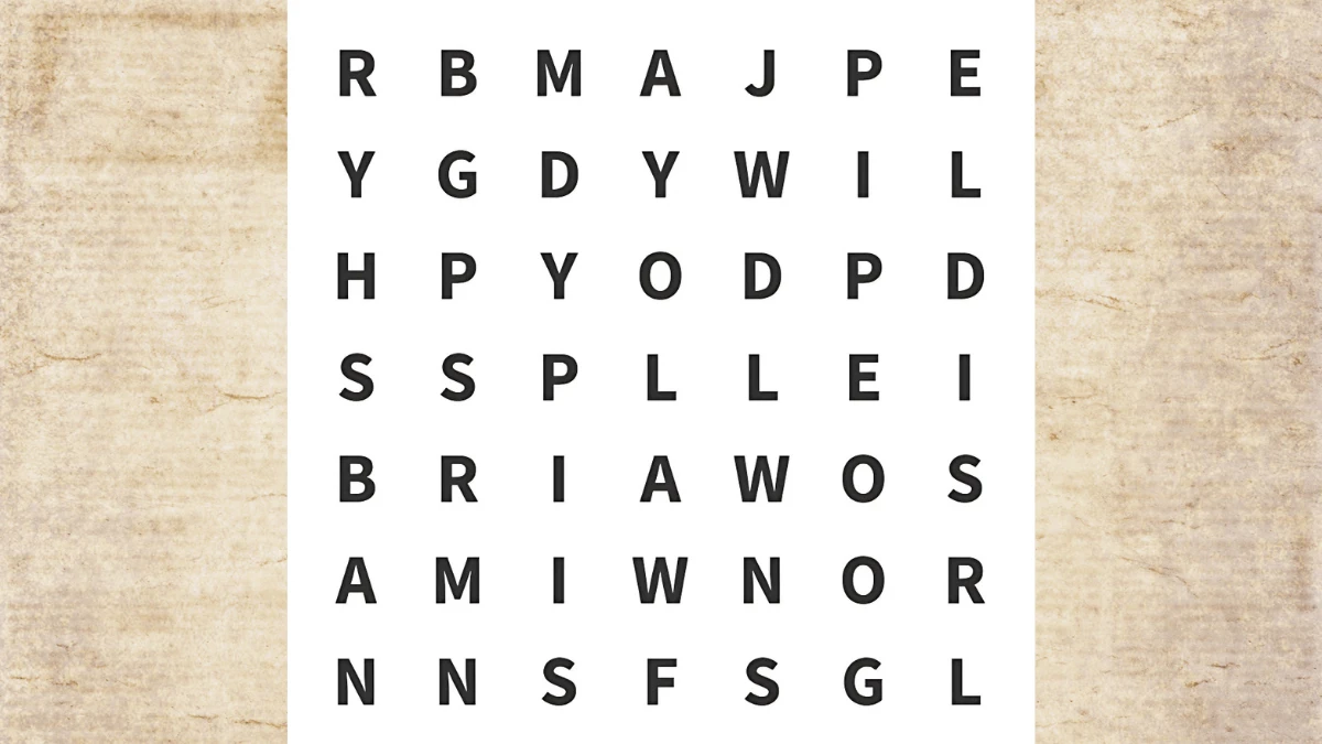 Word Puzzle Challenge: Find “NAPPY” in 8 seconds!
