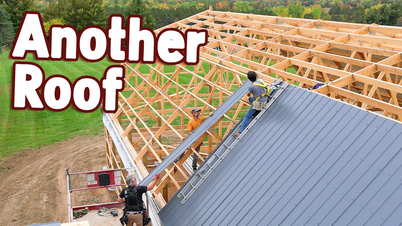 I’m building the ultimate roof! 🏠