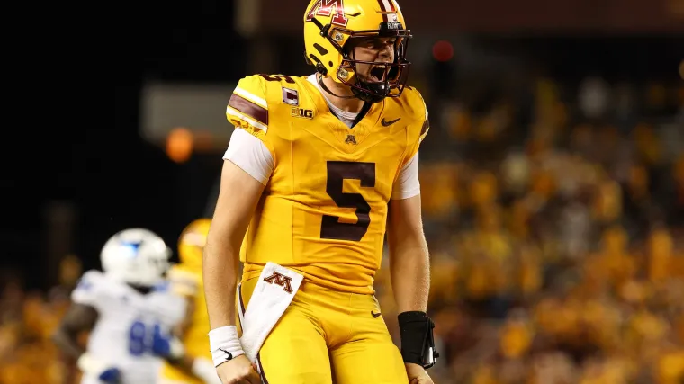 Minnesota Golden Gophers QB Drake Lindsey draws first-round NFL Draft ...