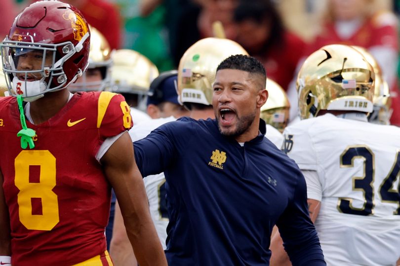 Marcus Freeman has already given his verdict on Notre Dame's USC ...