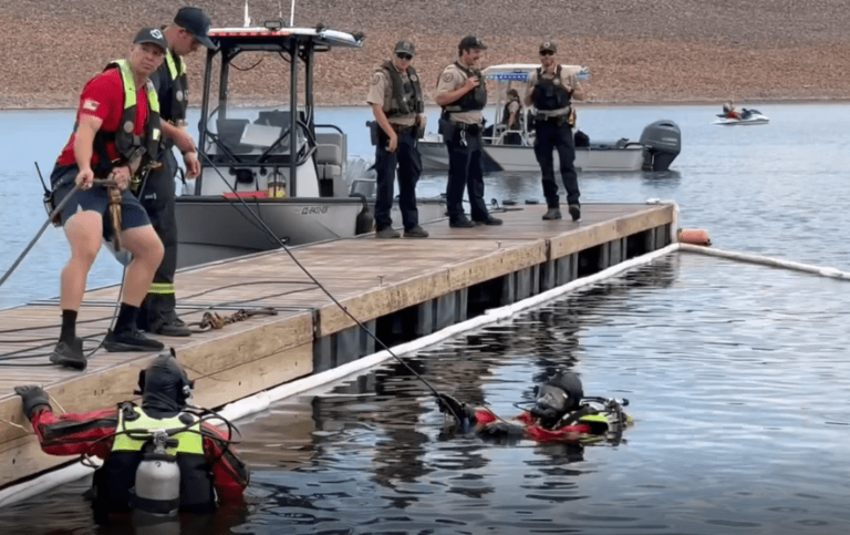 Photos: Truck, trailer fully submerge at Chatfield Reservoir boat ramp