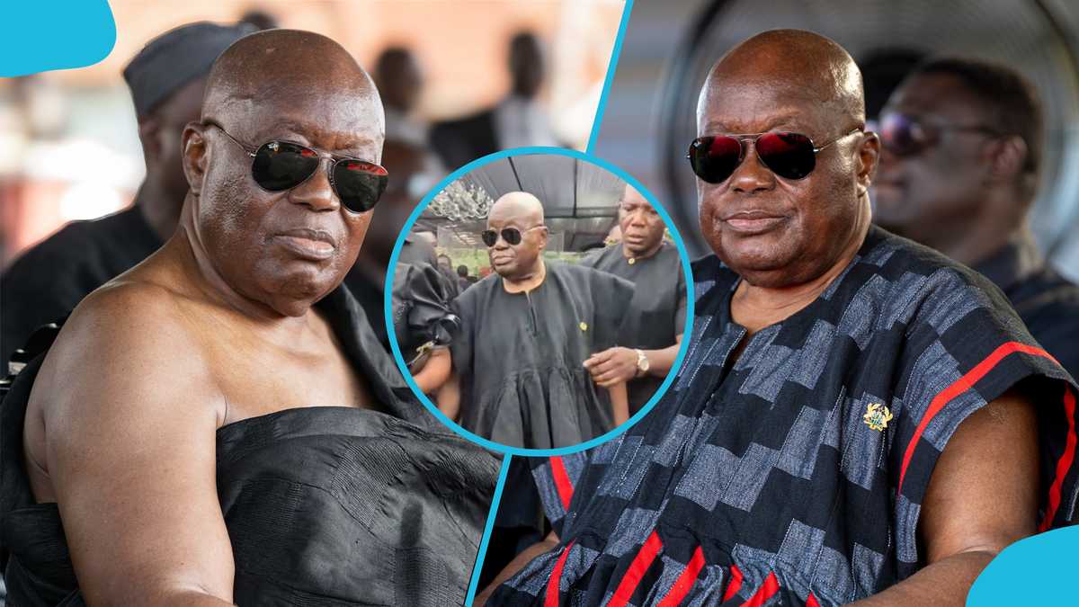 Akufo Addo walks gingerly, Stumbles as he departs Ernest Kumi's one ...