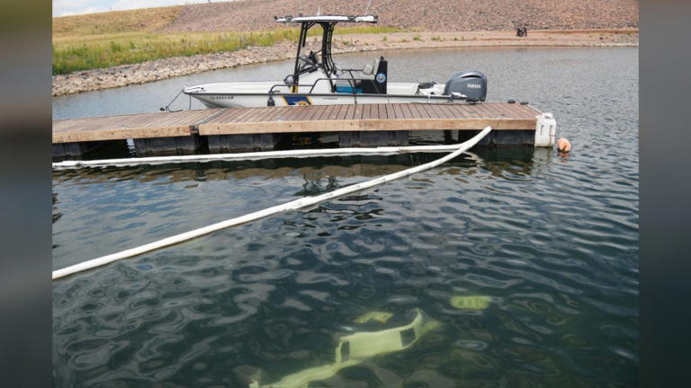 Photos: Truck, trailer fully submerge at Chatfield Reservoir boat ramp