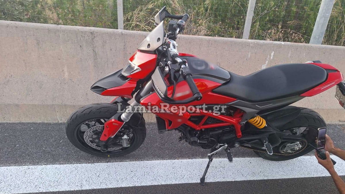 Φθιώτιδα: Εκτροπή μοτοσικλέτας – Τραυματίστηκε ο οδηγός – ΦΩΤΟ