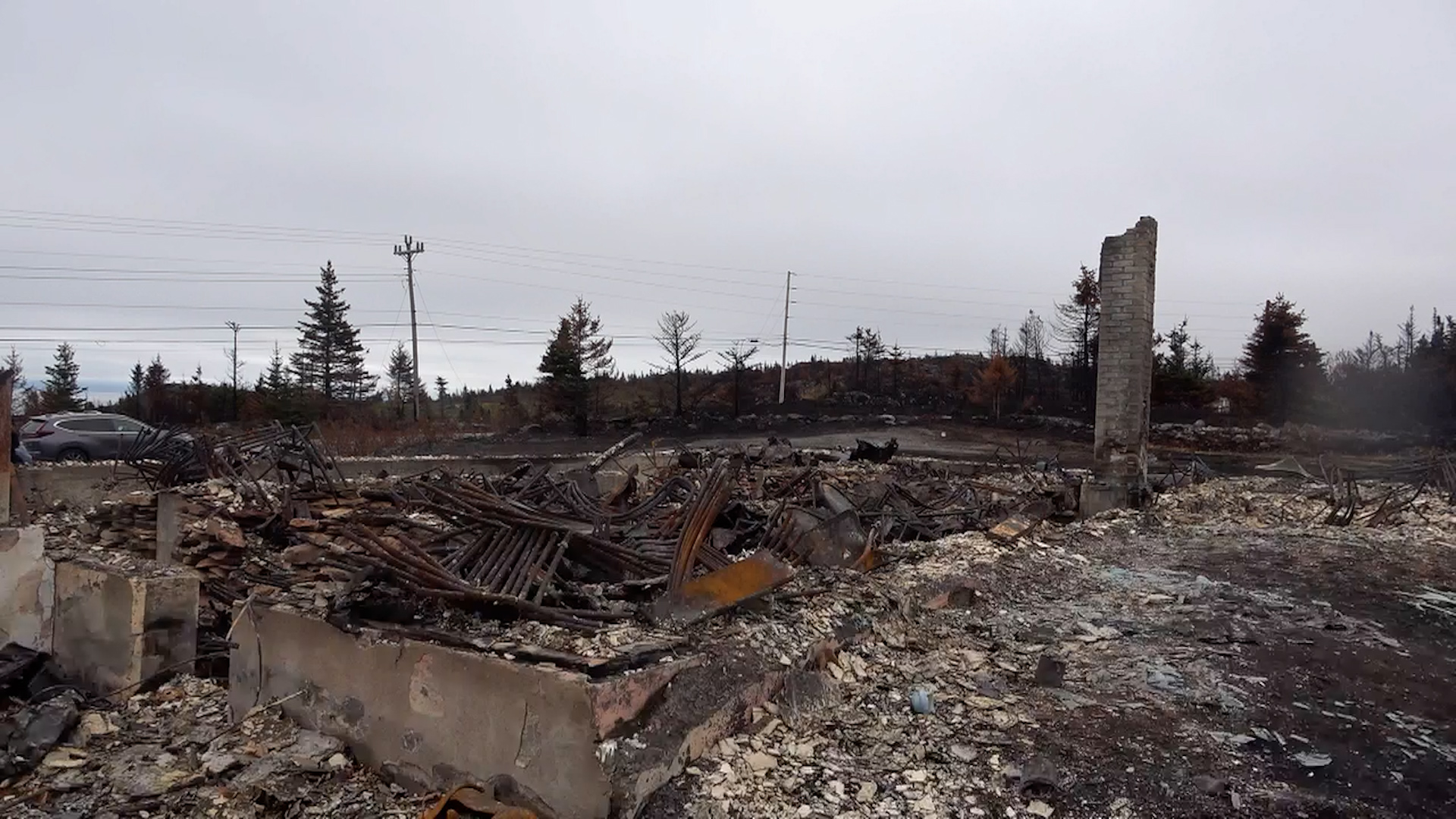 Fire-ravaged N.L. communities take stock of destruction