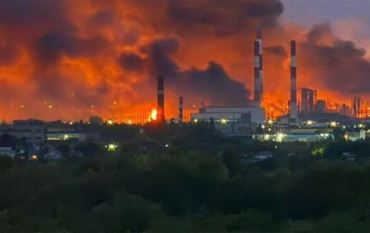 Kuybyshev Refinery in Russia's Samara suspends operations after drone ...
