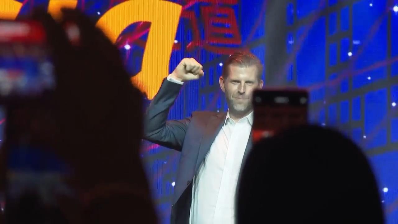 Eric Trump tells Hong Kong conference US president has 'embraced ...