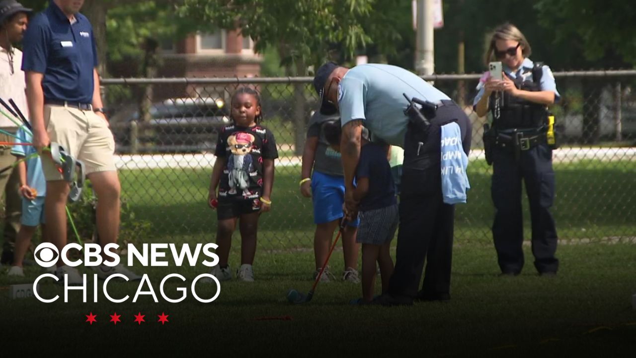 Play like a champion golf program helps CPD build relationships with kids