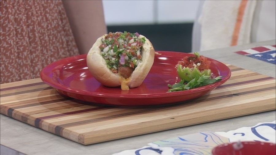 Labor Day pico de gallo dogs: A flavorful twist on a classic