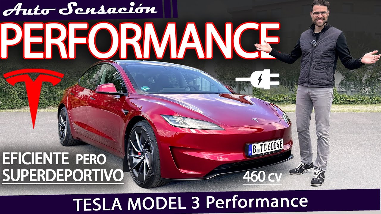 Prueba Tesla Model 3 Performance – Test Drive y Reseña en España