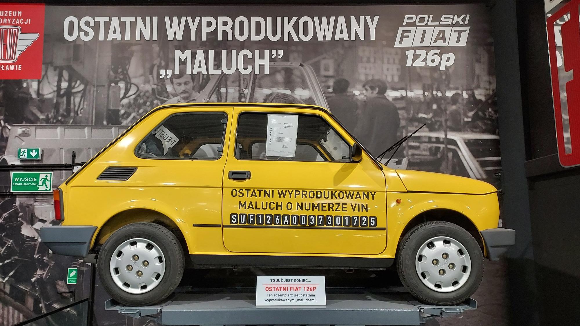 Ostatni wyprodukowany Maluch ma już równo 25 lat. Wygląda jak nowy i ...
