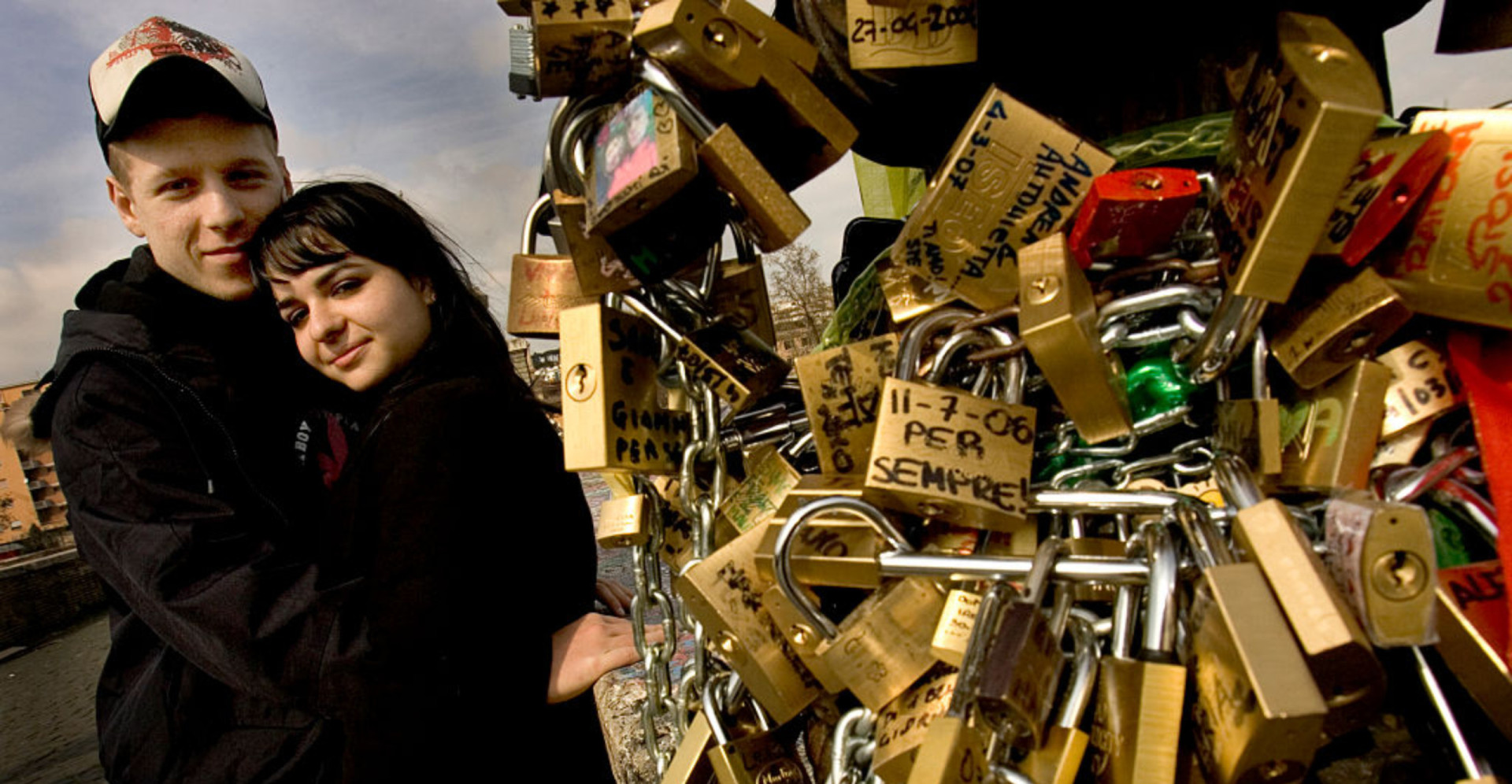 What is the key to love locks?
