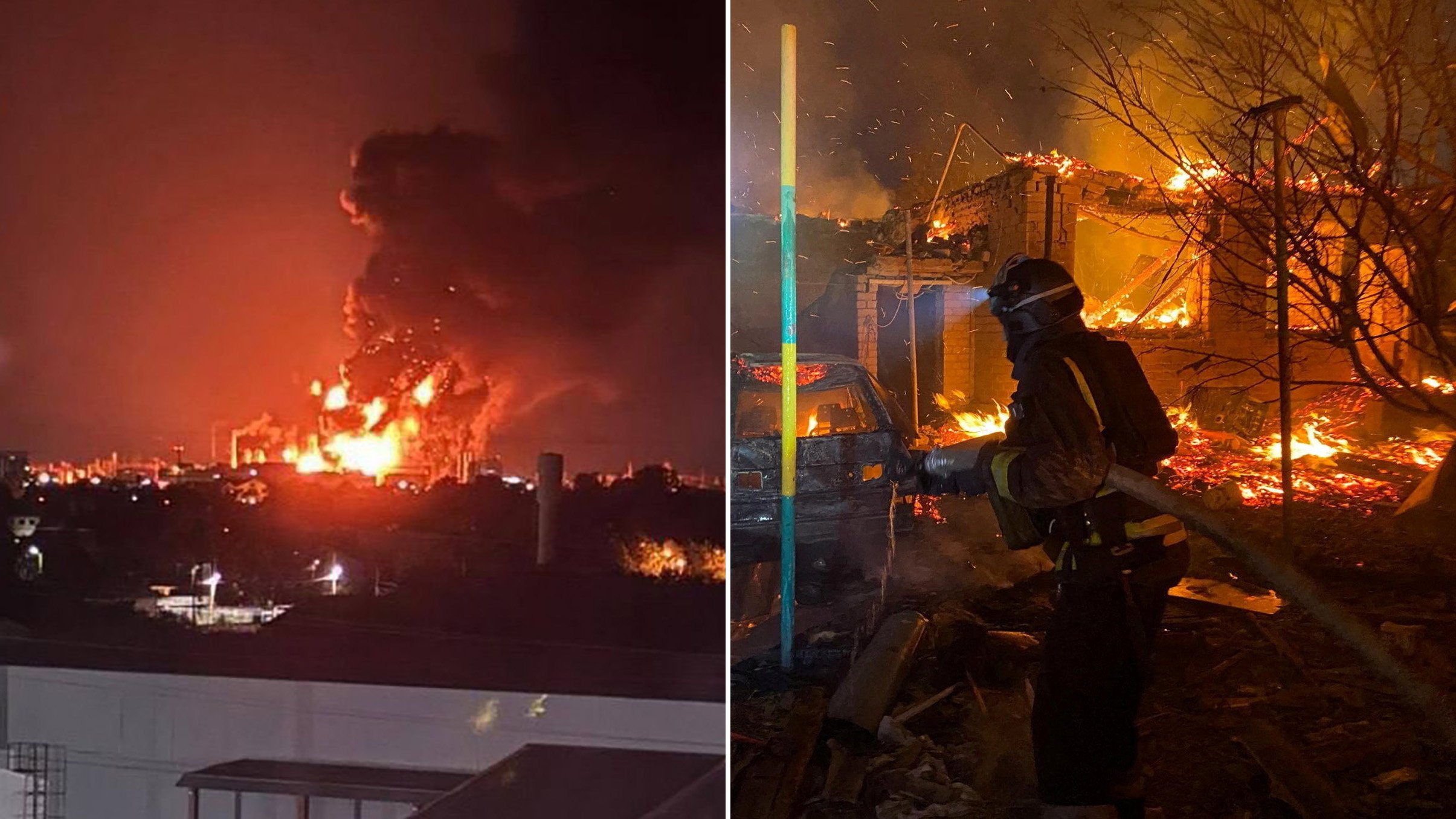 Nato scrambles fighter jets after Russian attacks