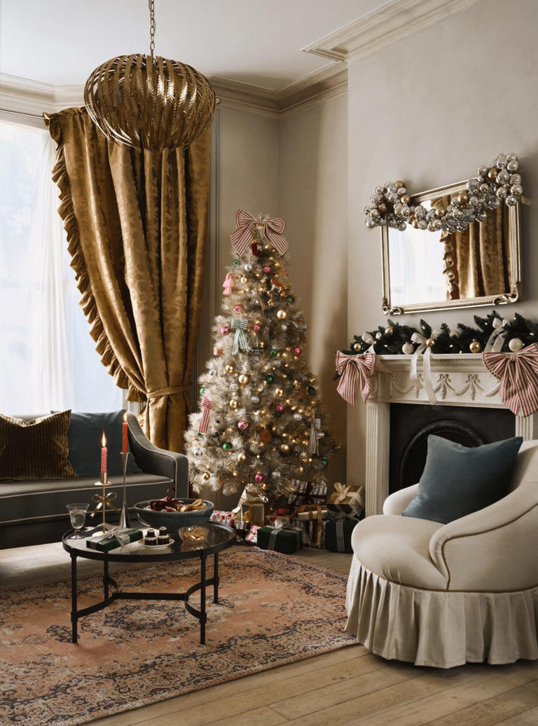 John Lewis Christmas 2025 decorations unveiled – from a shimmering gold ...