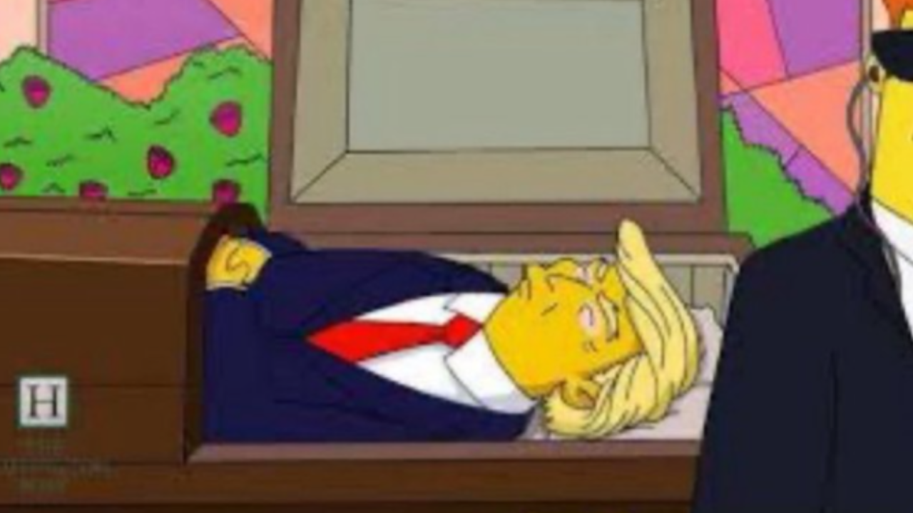 Here’s Simpsons’ Prediction On ‘How US Might React’ To ‘Trump’s Death ...