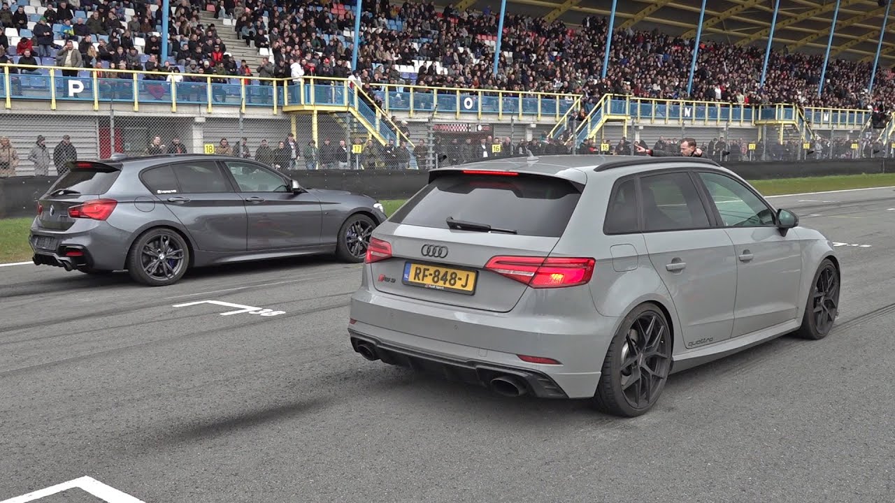 840HP Audi RS3 vs BMW M140i xDrive
