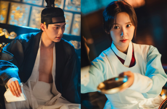 Im Yoon, the modern version of Janggeum..Suragan's first course meal ...